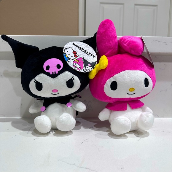 Sanrio | Toys | Nwt My Melody And Kuromi 8 Plush Set | Poshmark